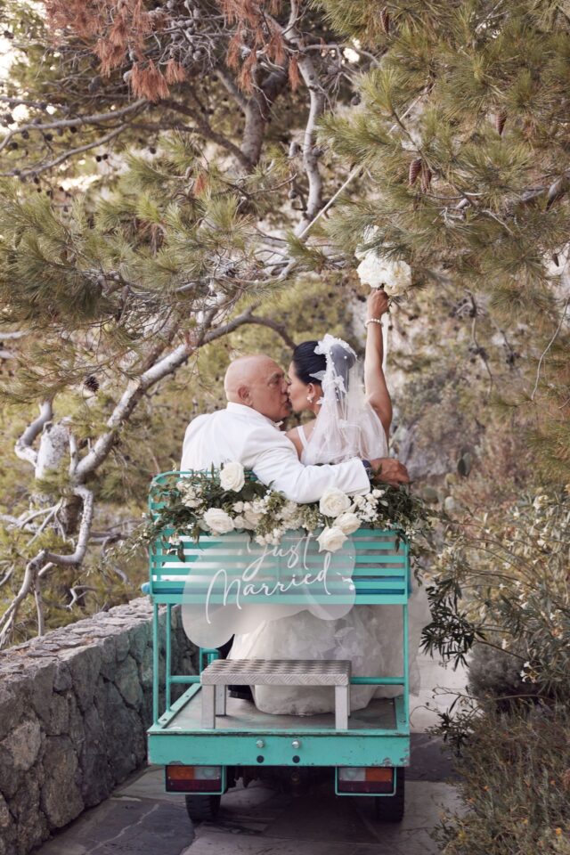 Wedding Li Galli Positano a private island on the Amalfi coast